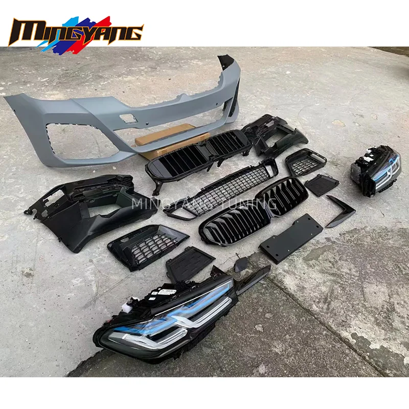 Pp Plastic G30 Pre 2018-2021 Upgrade Lci Mt M Tech Facelifts Bodykit ...