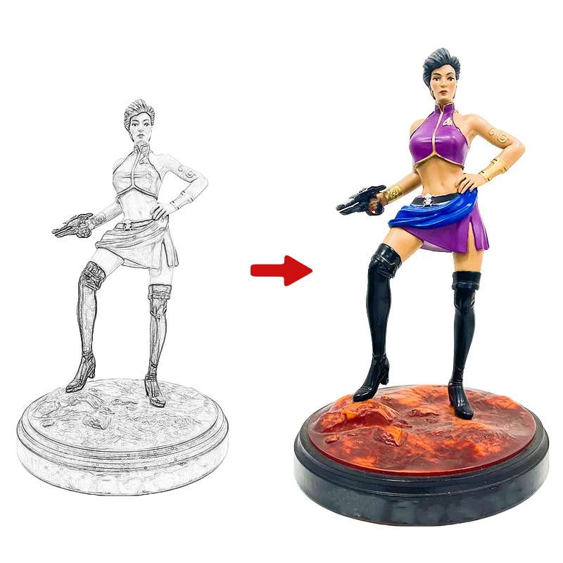 Custom 3d Collectible Action Figure Collectible Injection Molding ...