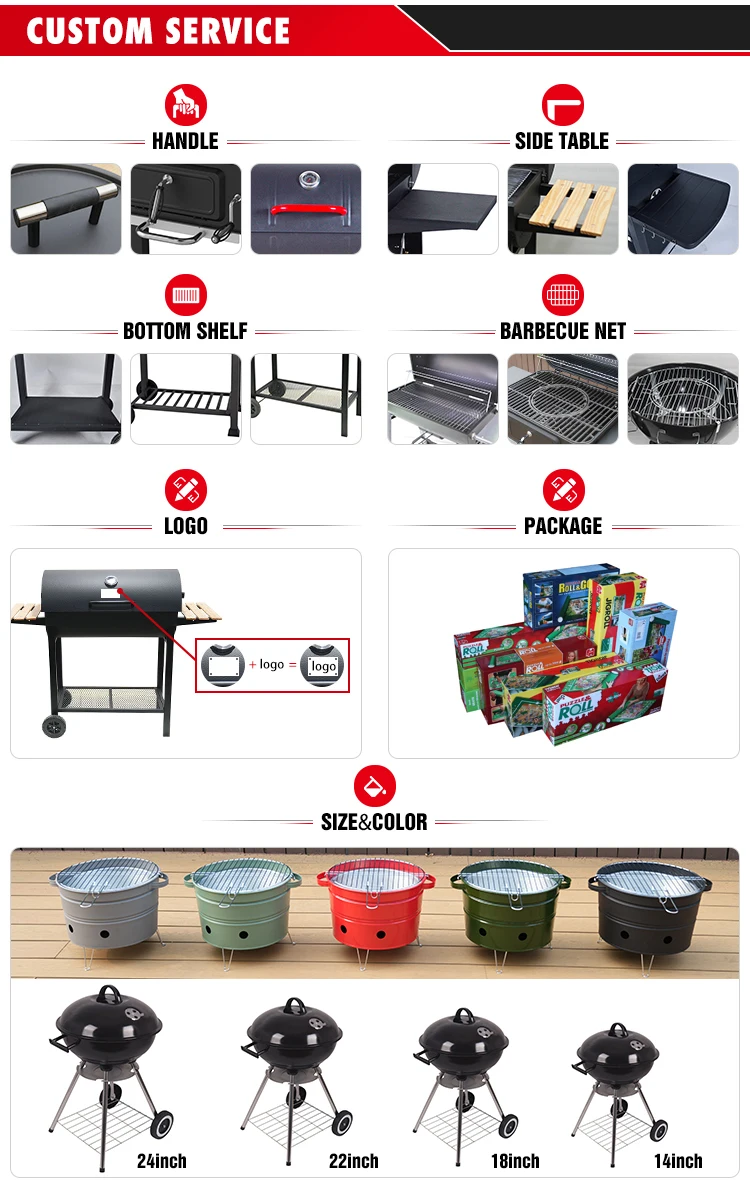 Gas Charcoal Combo Combination Hybrid Gas Bbq Barbecue Grills With ...