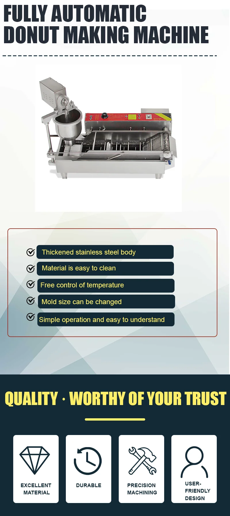 Donut Machine Commercial Donut Filling Machine Automatic Donut Maker ...
