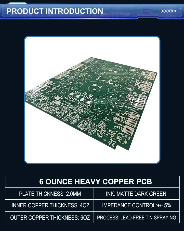 Pcb Multilayer 6 Ounce Heavy Copper Fr4 Pcb Material Rigid-flex Circuit ...