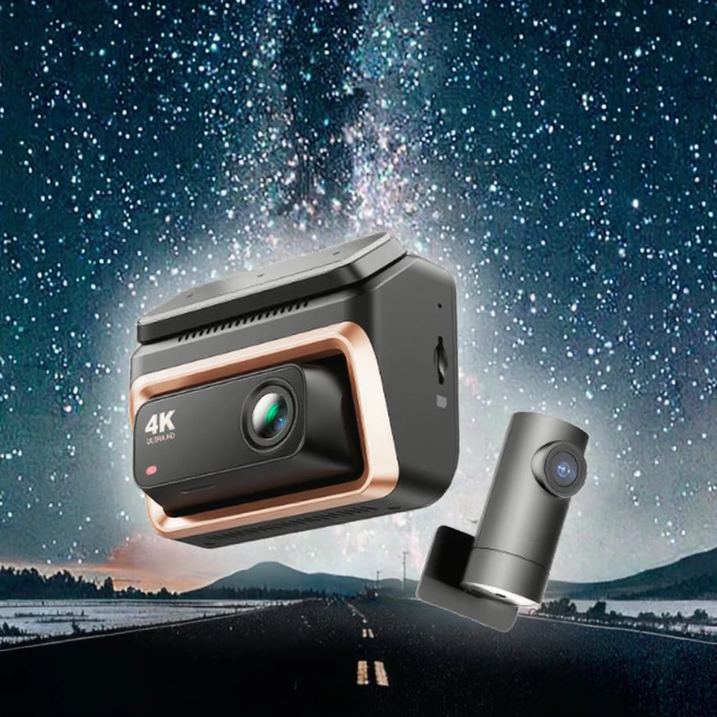 DDPAI Z60 Pro Dual Lens Dash Cam 4K Android LCD Touch Screen Video ...