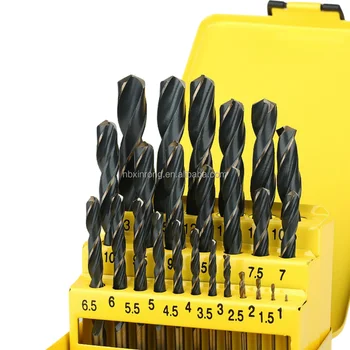 Impa 630253 13sets Shank Twist Drills Sets High Speed Steel For Metal Stainless Steel Drilling ...