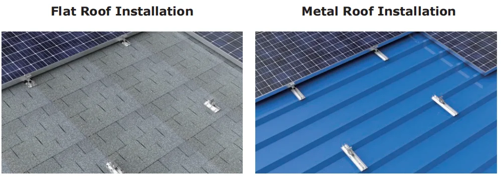 Mini Roof Railless Mounting Brackets System for Metal Roof/Flat Roof/Pitched Roof| Alibaba.com