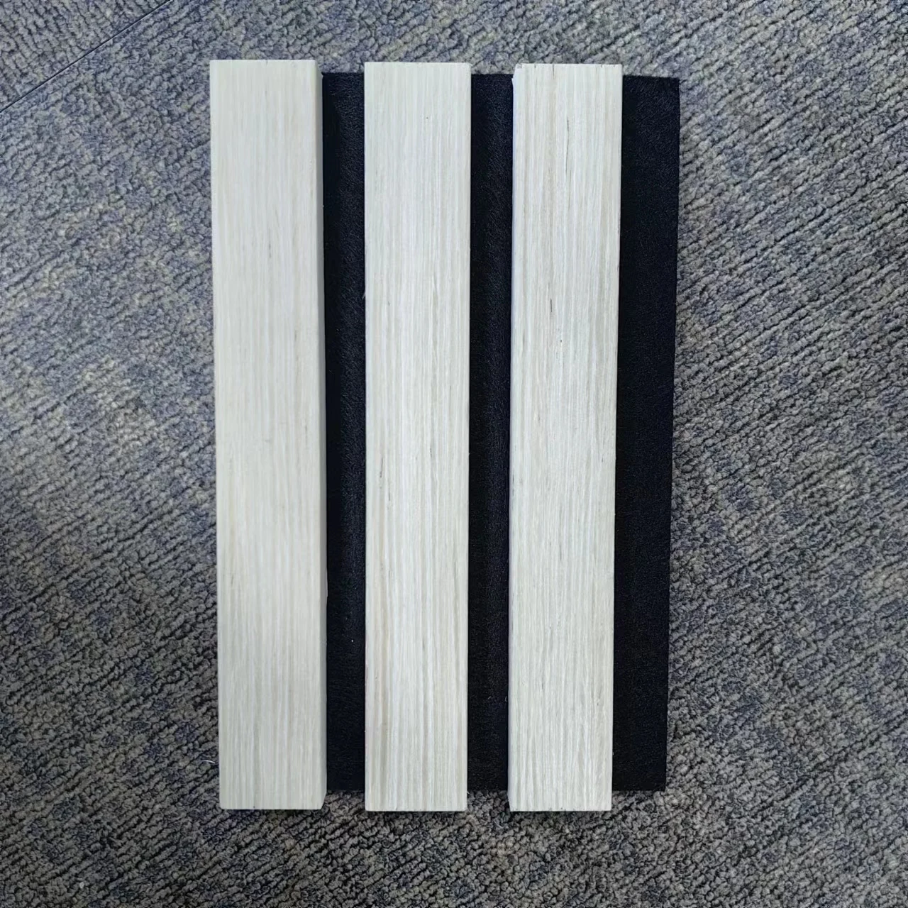 LYW Living Room Parapet Acoustic Panels Wood Veneer MDF Grille Panels ...