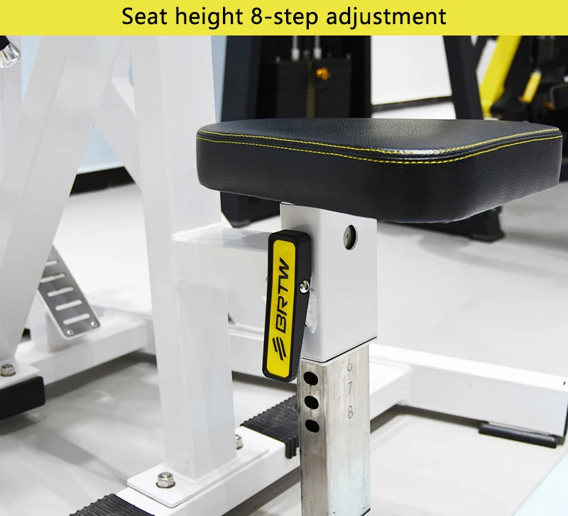 Tm80 Plate Loaded Standing Squat Machine Gym Fitness Equipment - Buy ...