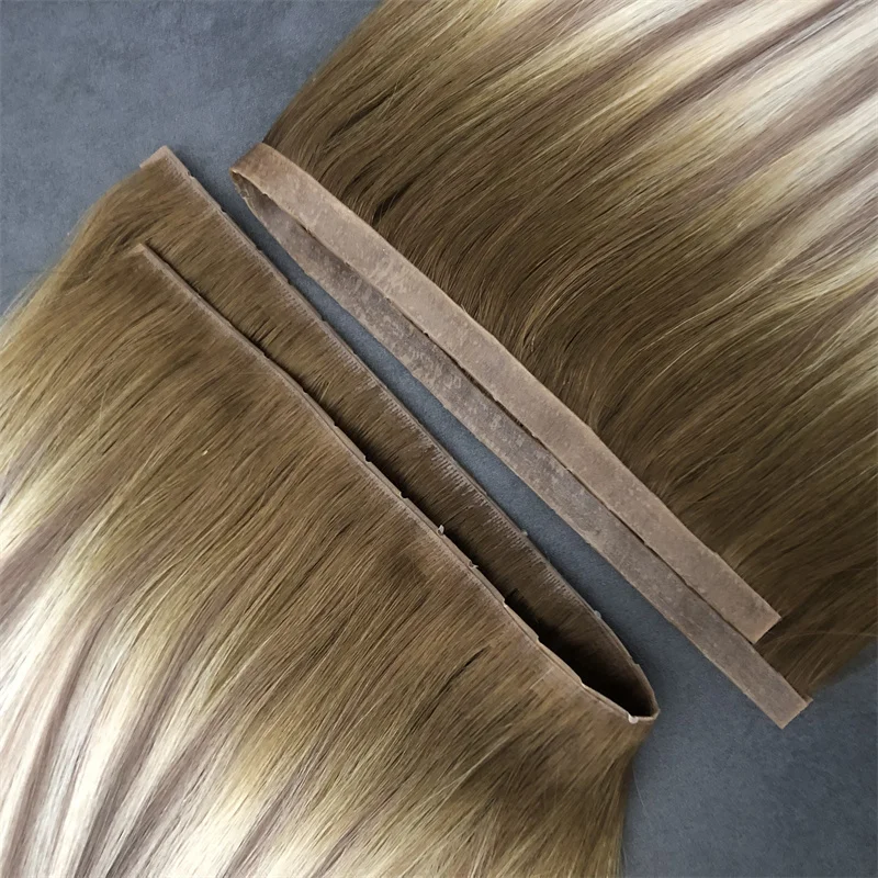 Derian Hair - Premium Straight Invisible Twin Tab Hair Extensions