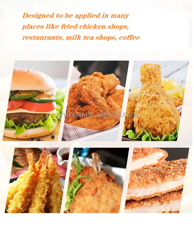 KFC Equipment Electric Chicken Breading Table Machine