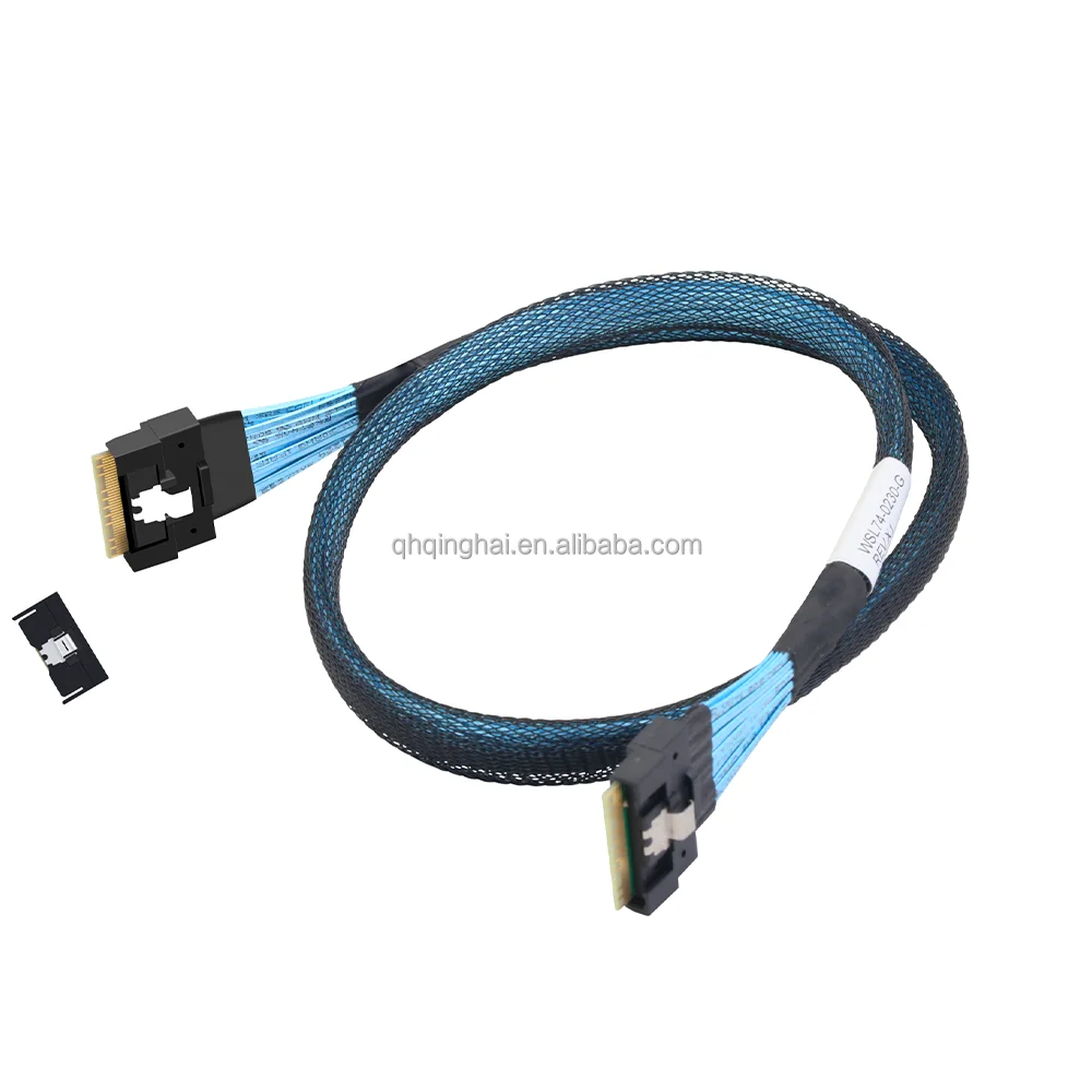 Siimsas 8x 74p Str Str Mcio Slim Sas Sff-8654 Pci4.0 Customer Title ...