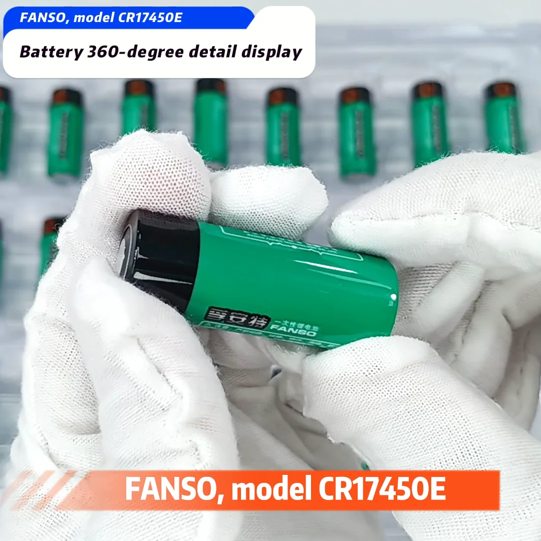 Fanso Cr17450 3v 2200mah Limno2 Lithium Battery Suitable For Smart ...