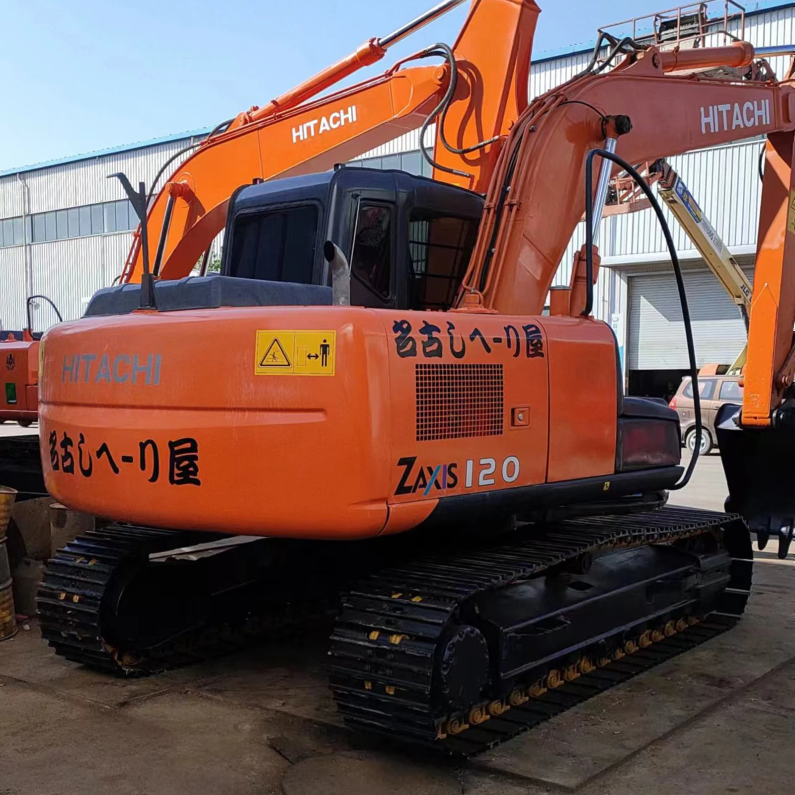 Used Mini Excavator Japan Made Zaxis120-6 Small Home And Garden ...