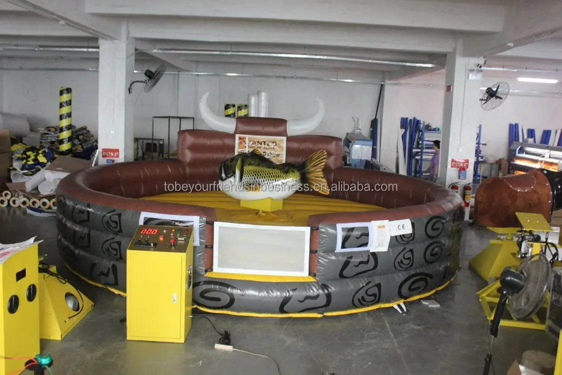 High Quality Crazy Games Mecanic Motor Inflatable Rodeo Mechanical Bull ...