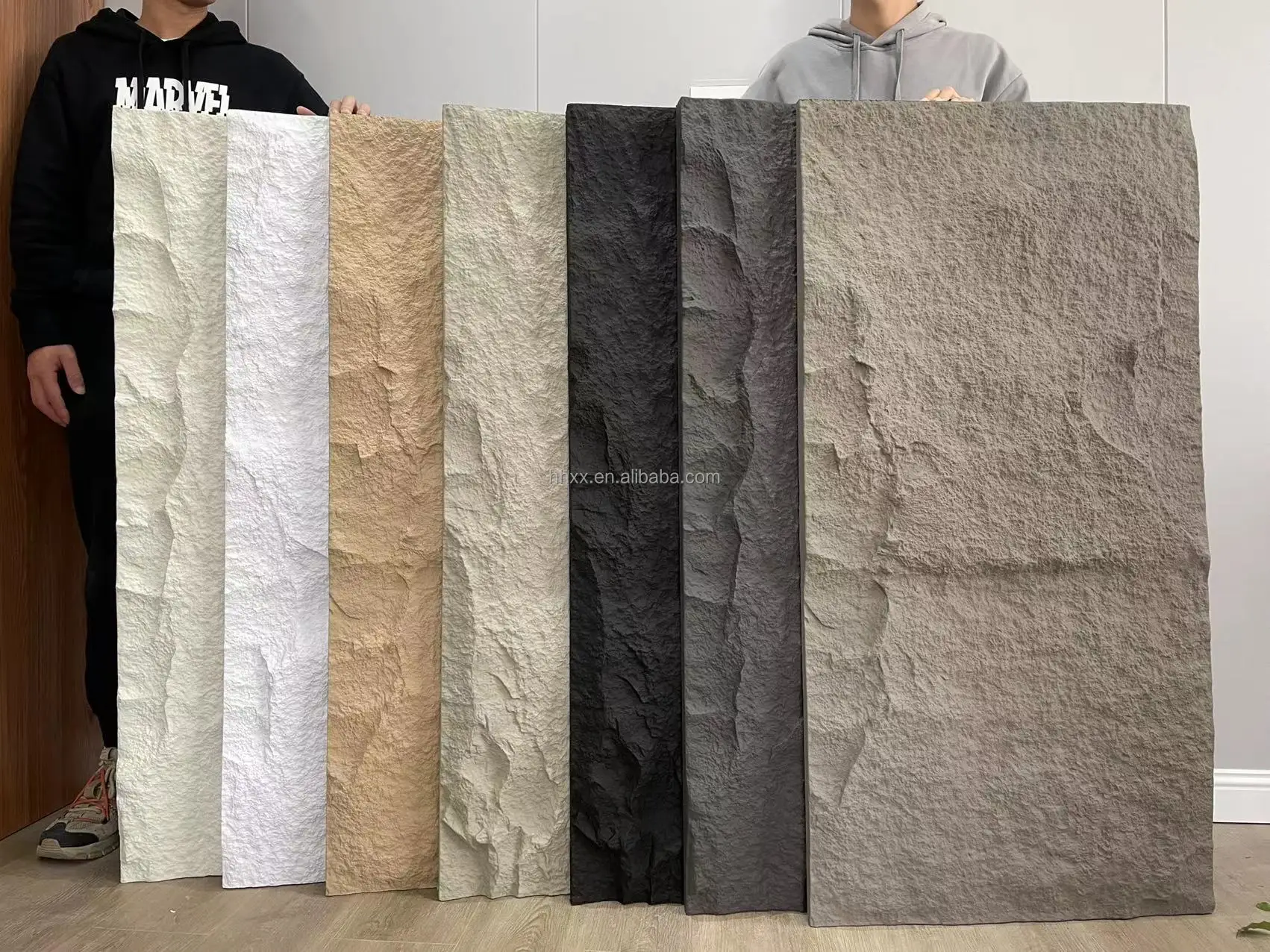 Artificial Stone For Villa Pu Polyurethane Stone Materials Decorative ...