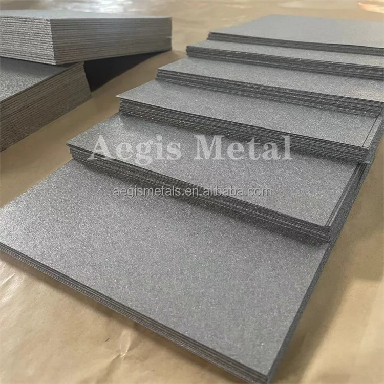 Titanium Powder Sintered Porous Sheet Ruthenium Iridium Coating Anode ...
