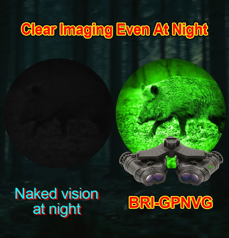 Chart-topping Vertical Field Of View 50 Degrees Night Vision Goggles ...