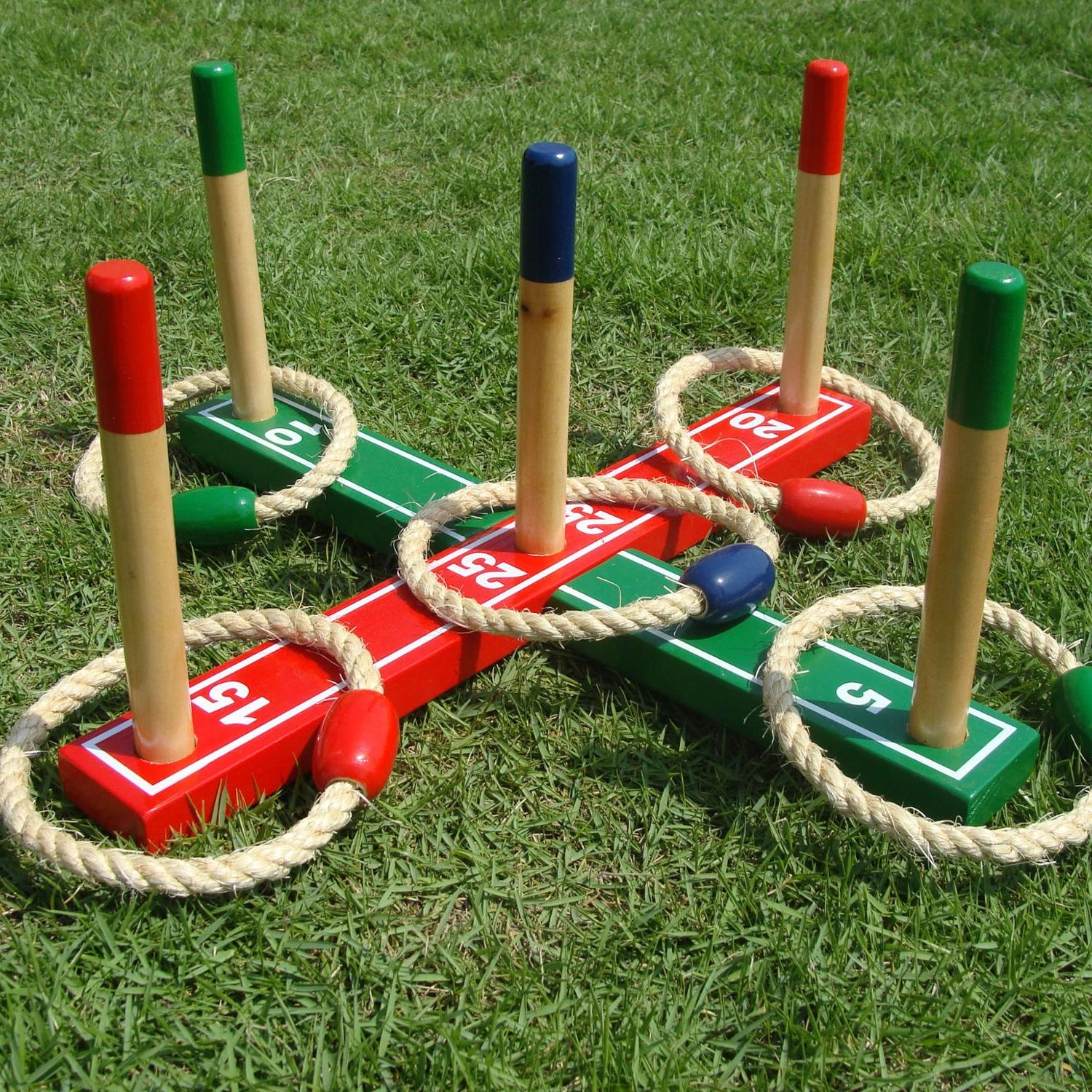 Garden Game Product Quoits Ring & Quoits Set With 5 Quoits Outdoor ...