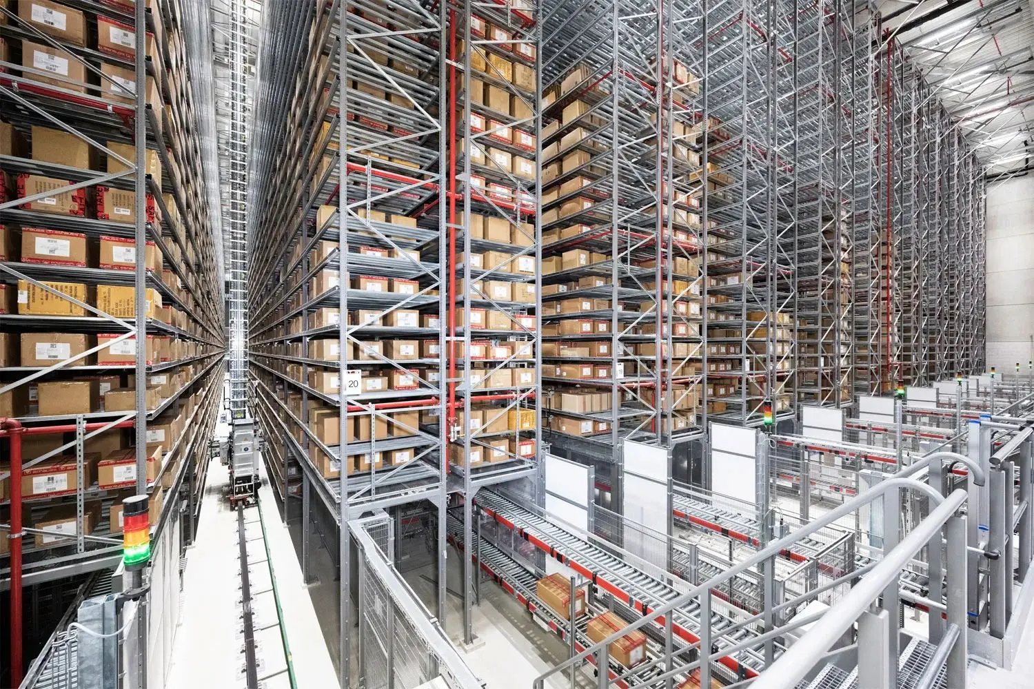 High Precision Fully Automated Warehouse Robot Unit Load Pallet ...