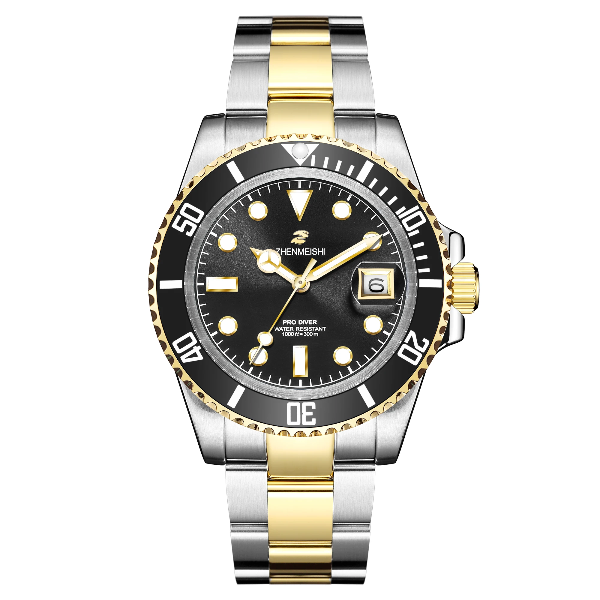 Custom Design Automatic Watches Mechanical Gold 316 Stainless Steel ...