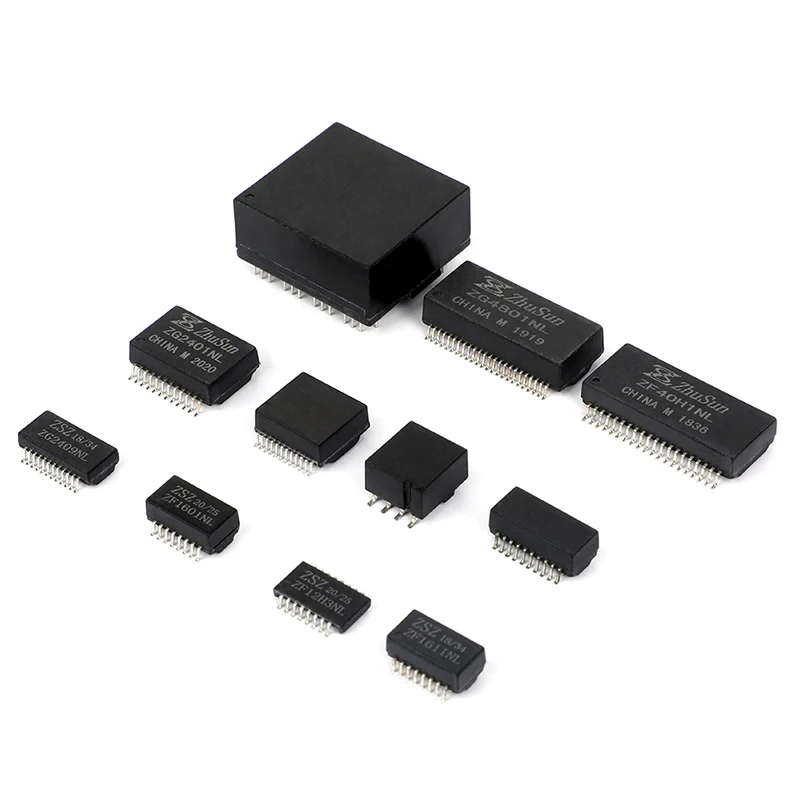 100/1000 Base T Single Port LAN Filter Module AGSC-2410PS 24 Pin ...