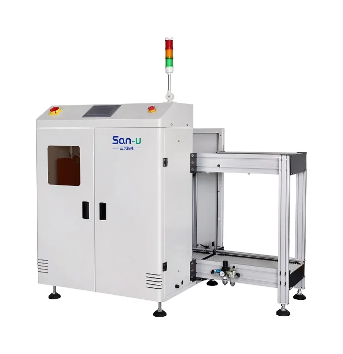 Smt Wave Soldering Dual Rail Auto Rack Vacuum Loader Unloader Suction ...