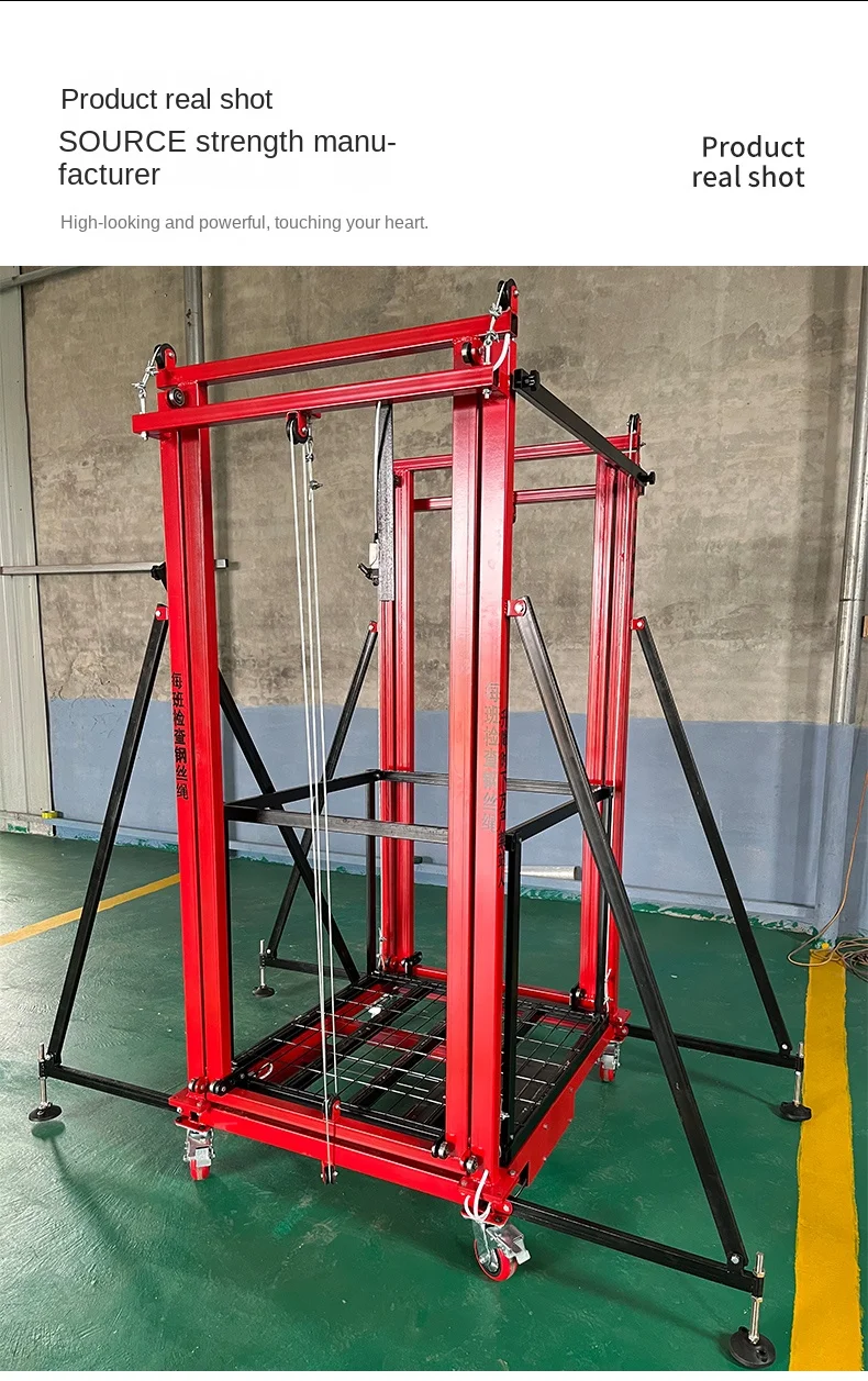 Electric Lifting Scaffolding Remote Control Fully Automatic Lifting ...