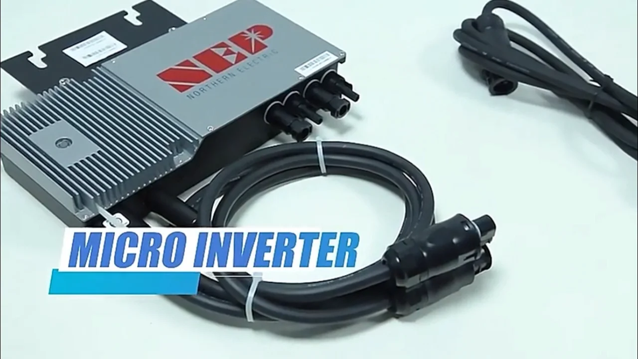 Nep Microinverter 220vac 600w On Grid Invert Micro Solar Inverters Nep Bdm 600 For European For ...