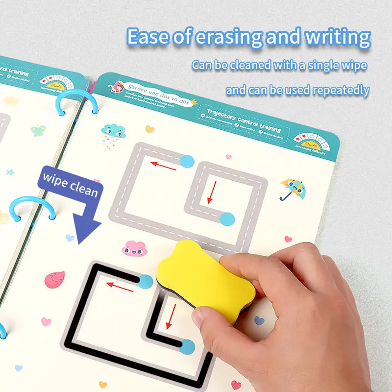 CPC Preschool Pen Control Training - Alphabet Erasable Paper