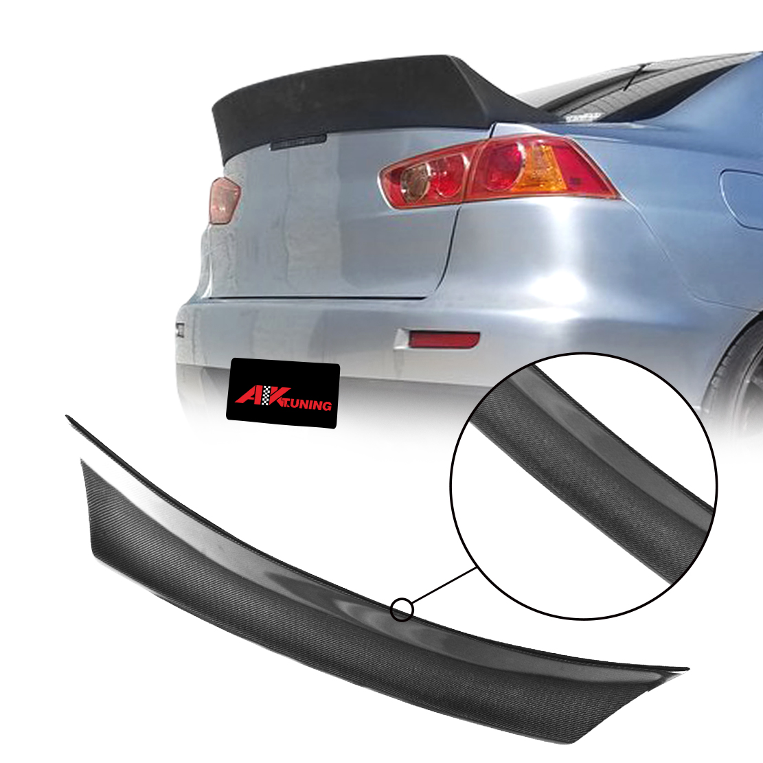 evo x bodykit For Mitsubishi Lancer EVO X 2008-2015 Evolution Duckbill ...