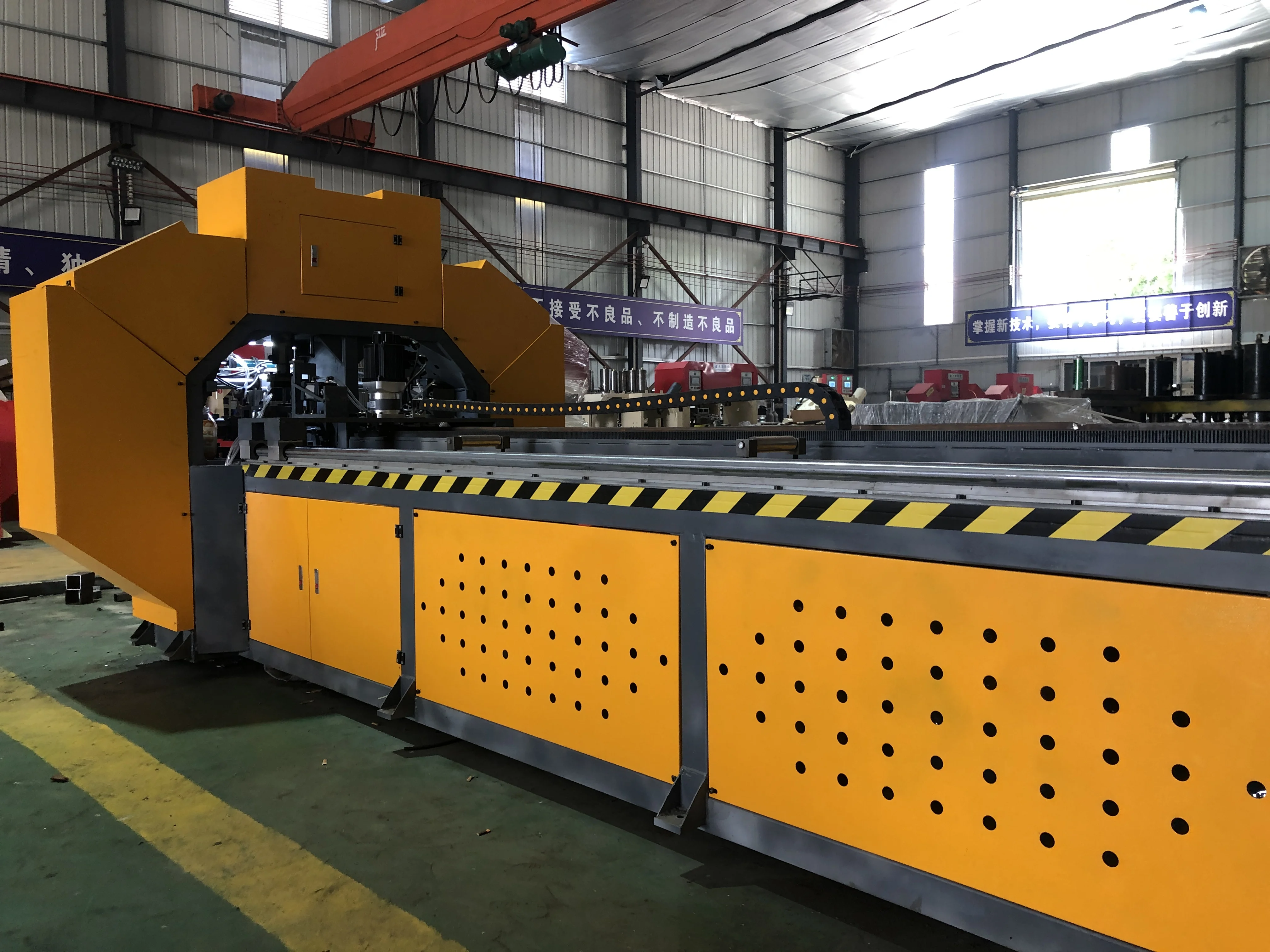 Multi-Functional Hydraulic CNC Grooving Machine Mild Steel Pipe ...