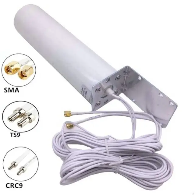 Long Range Wifi Antenna For Hotspot 50km 360 Cylinder Antenna For ...