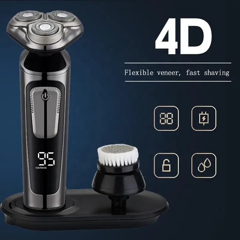 Professional Rechargeable Electric Shavers Razor for Men Multifunction ...