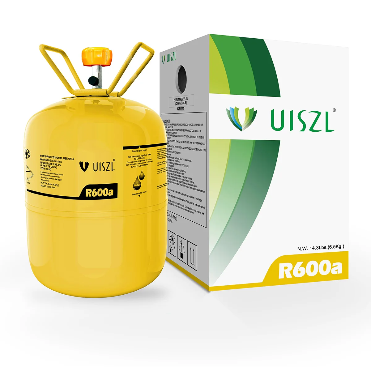 R600a Uiszl Oem 99.5% High-purity Refrigerant Gas R600a - Buy R600a ...