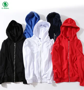 Custom Men's Zip Up Hoodie Oversized 100% Cotton Zip Up Hoodie Unisex ...