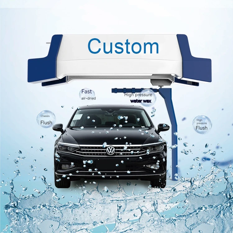 Automatic Car Washing Machine with Dual Arm Water Pump