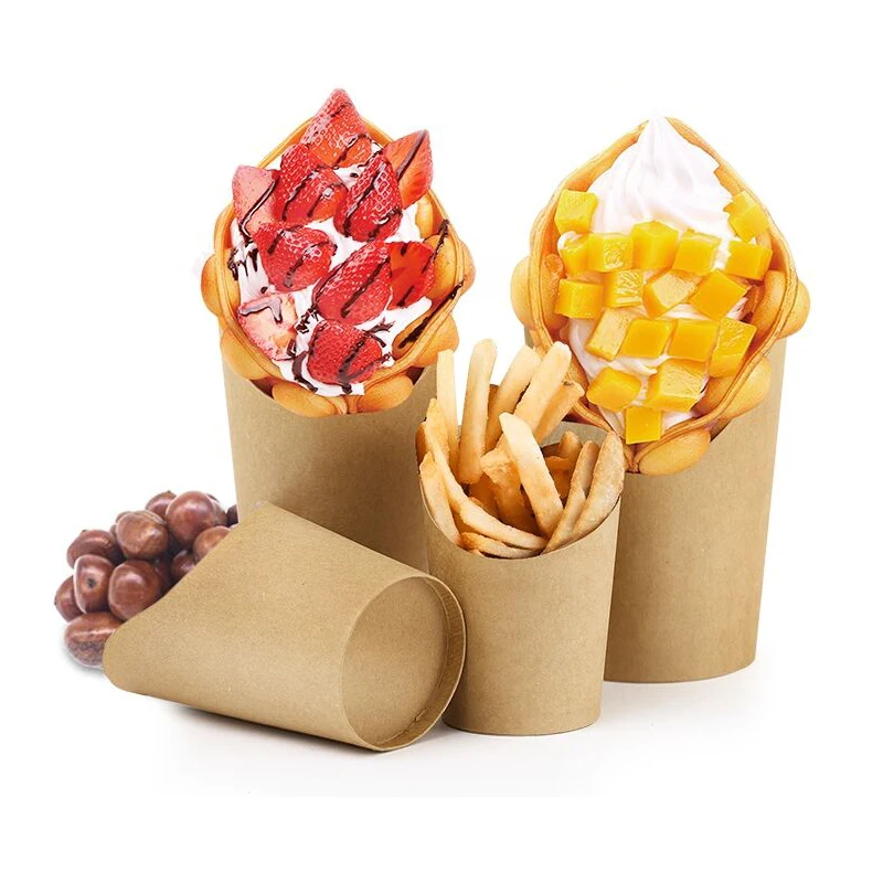 Customized Potato Chips French Fries Packaging Box Disposable Food ...
