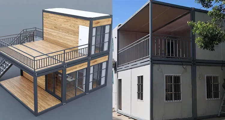 Luxury 2 Story Apartment - Fast Assembled Modular Flat Pack