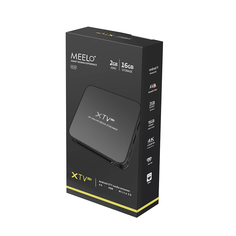 Xtv Se2 Android 11 Tv Box Meelo Plus Xtv Se2 Smart Amlogic S905w2 4k ...