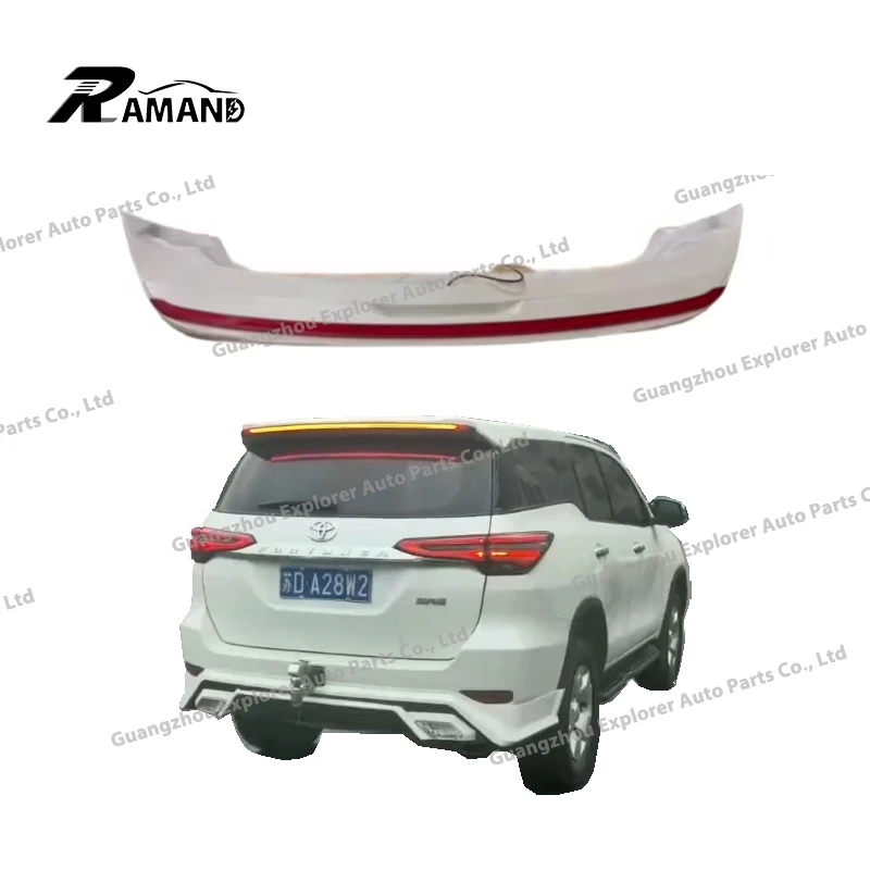 Toyota Fortuner 2022 LED Rear Wing - High-Quality Spoiler
