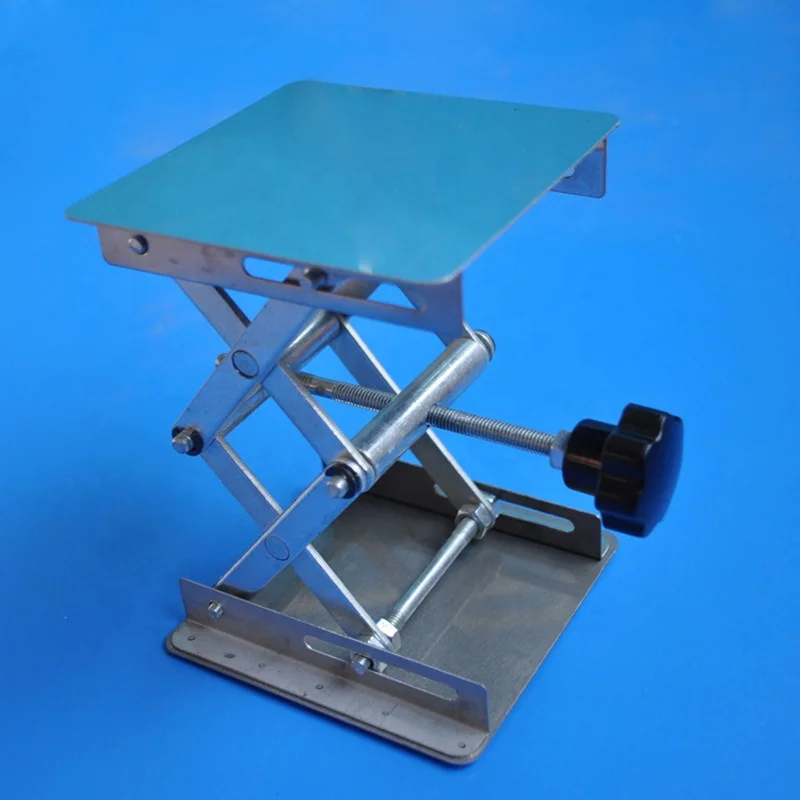 Manual Stainless Steel Small Lift Table Laboratory Lifting Platform ...