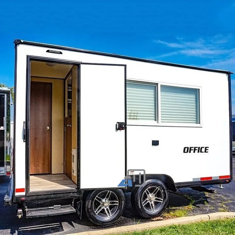 2025 Construction Site Portable Office Trailer on Wheels