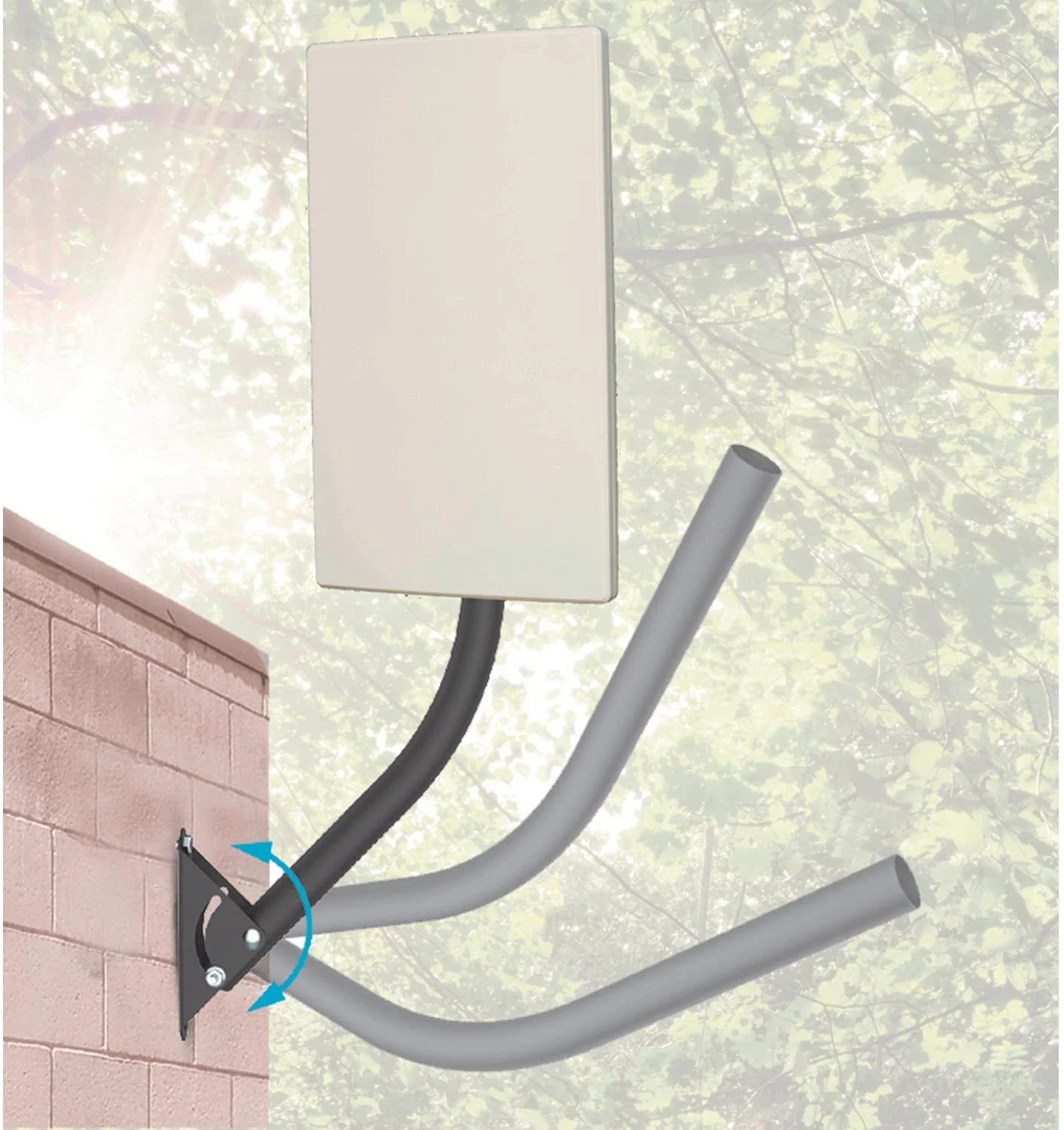 Jh-mech Antenna Bracket - Secure and Adjustable Mount