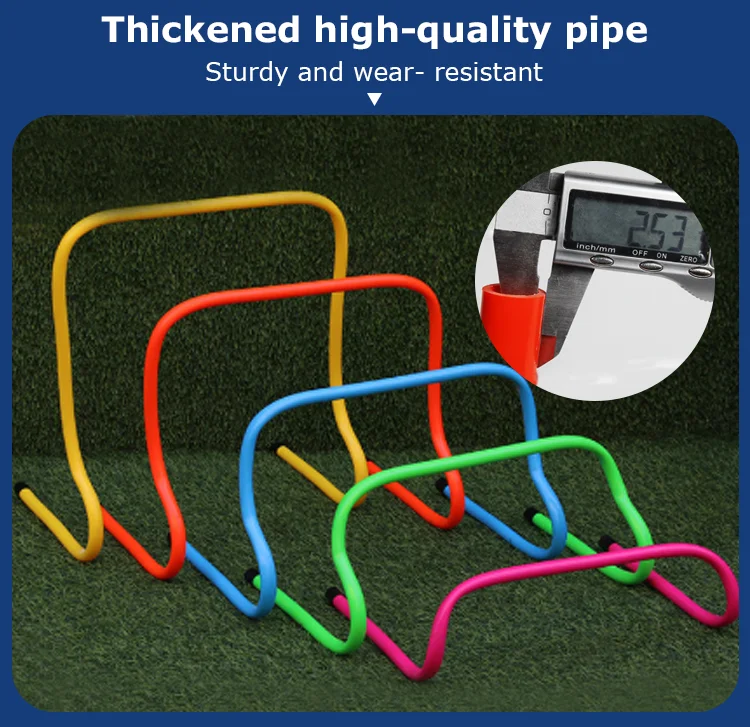 Foldable Hurdle Football Soccer Training Barriers Durable Agility Hurdles Agility Training ...