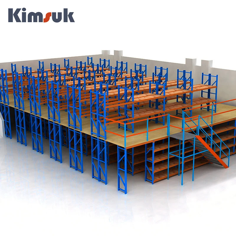 Heavy Duty Mezzanine Floor Rack - Customized Pallet Storage