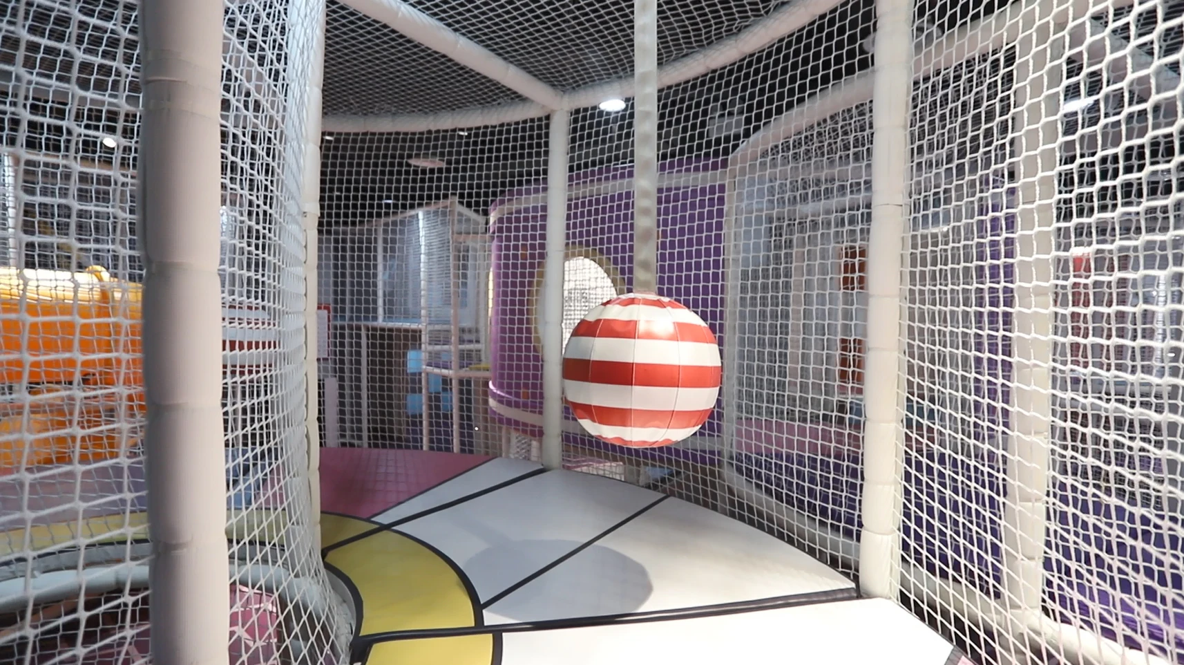 Kids Child Area Neon Amusement Park Indoor Playground Factory Custom ...