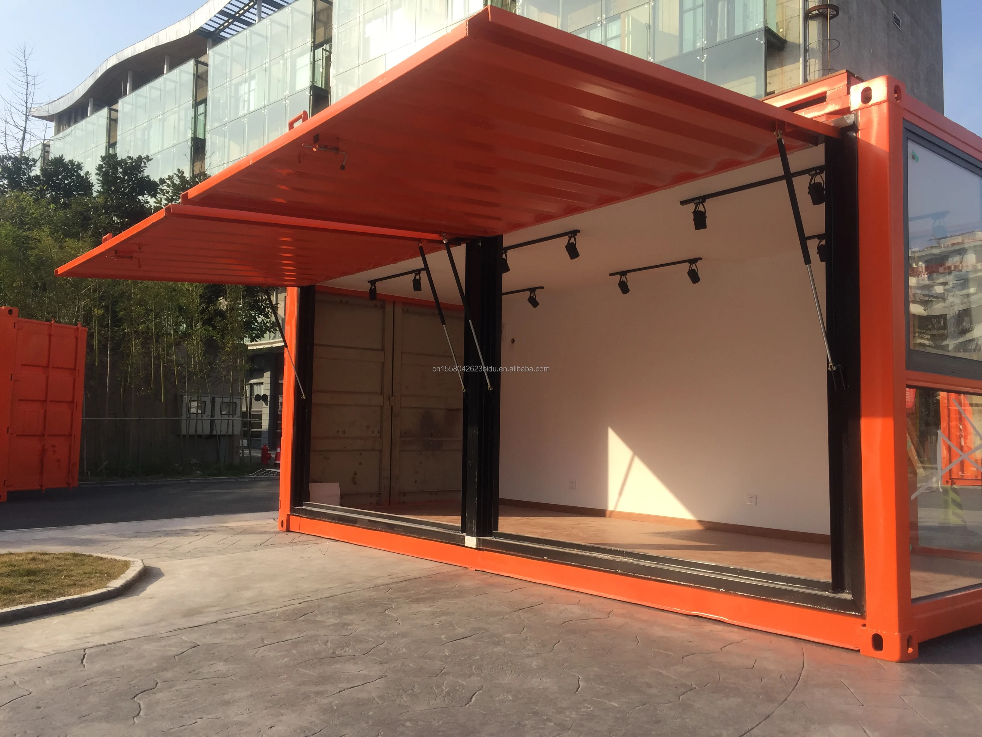 20ft 10ft Mini Pop-up Shop Container Coffee Shop Bar Fast-food ...