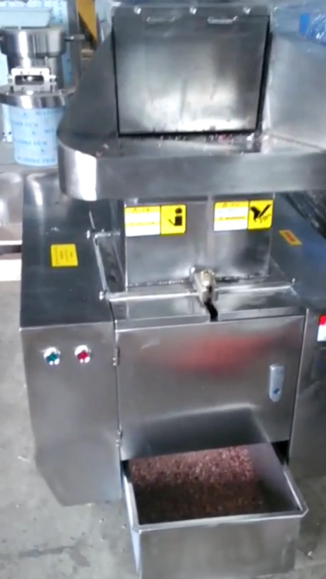 Automatic Chicken Bone Crush Mill Meat Bones Crusher Shredder Grinder ...