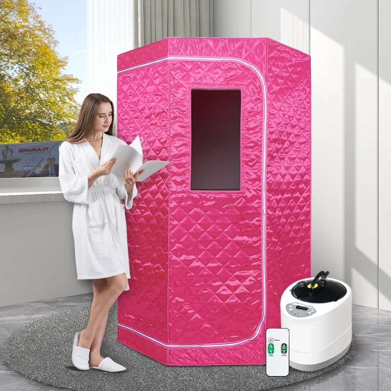 Portable Steam Sauna - Foldable, Waterproof & Modern