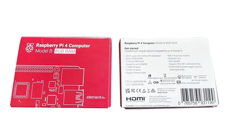 Original Raspberry Pi 4 Model B 8gb Sdram Raspberry Pi 4 Model B 8g Pi ...