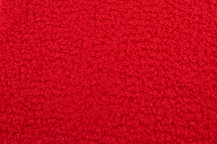 320GSM Plain Dyed 100% Polyester Teddy Fleece Brushed Velvet Fabric ...