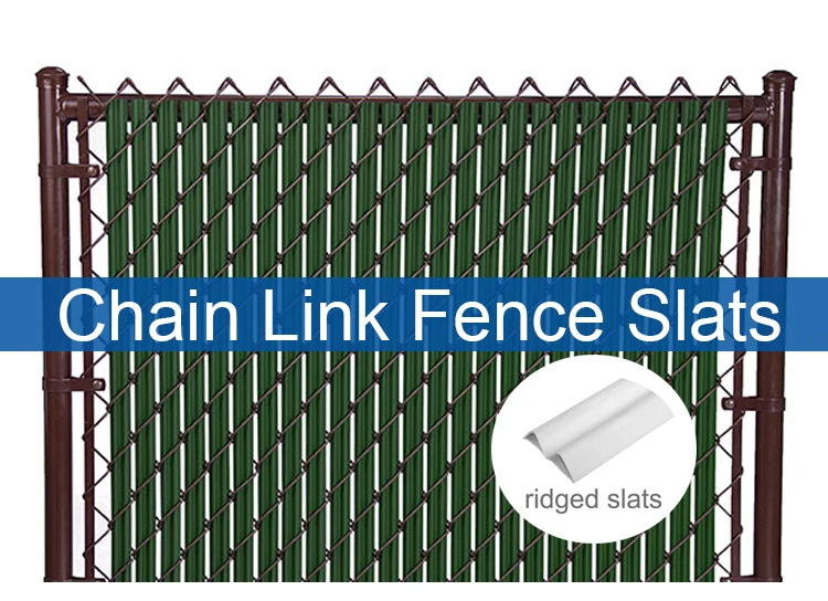 Customized Privacy Chain Link Fence - Eco-Friendly UPVC